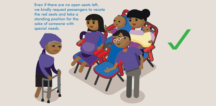 Priority seats on bus are for passengers with special needs – GO GEORGE